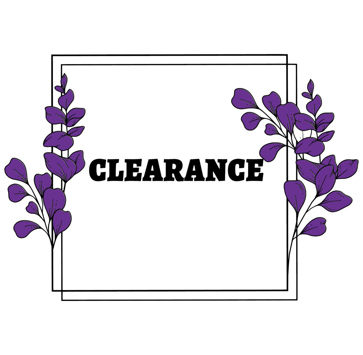 Clearance Section – Bates Custom Creations LLC